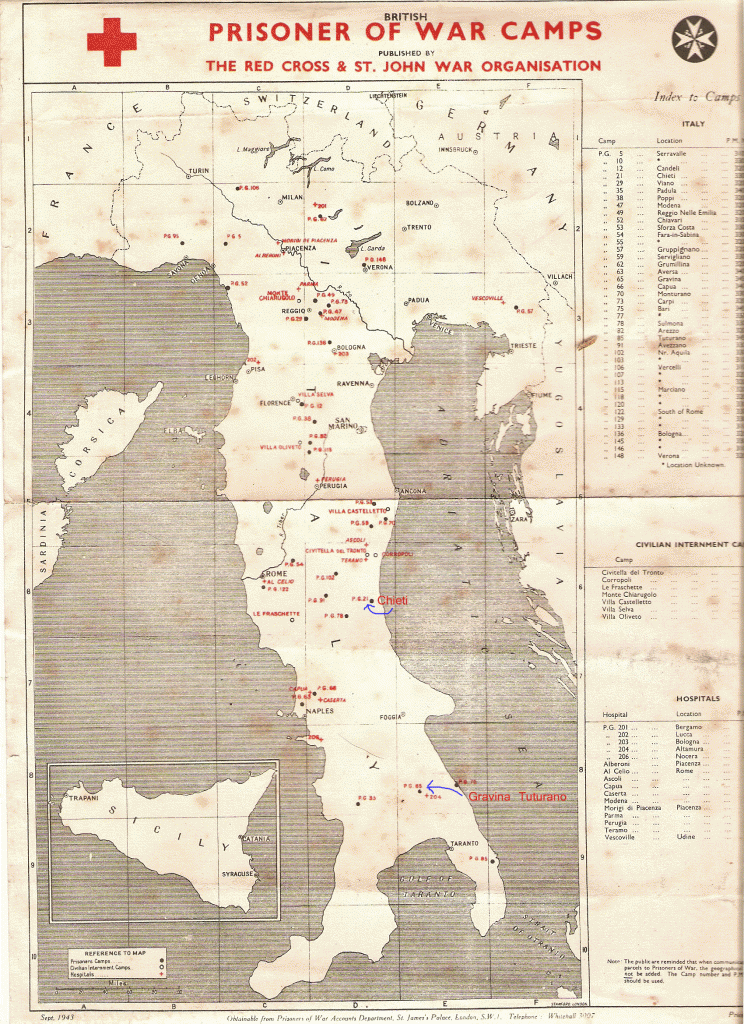 POW’s – PG 49 at Fontanellato in Italy – The Story of allied servicemen ...