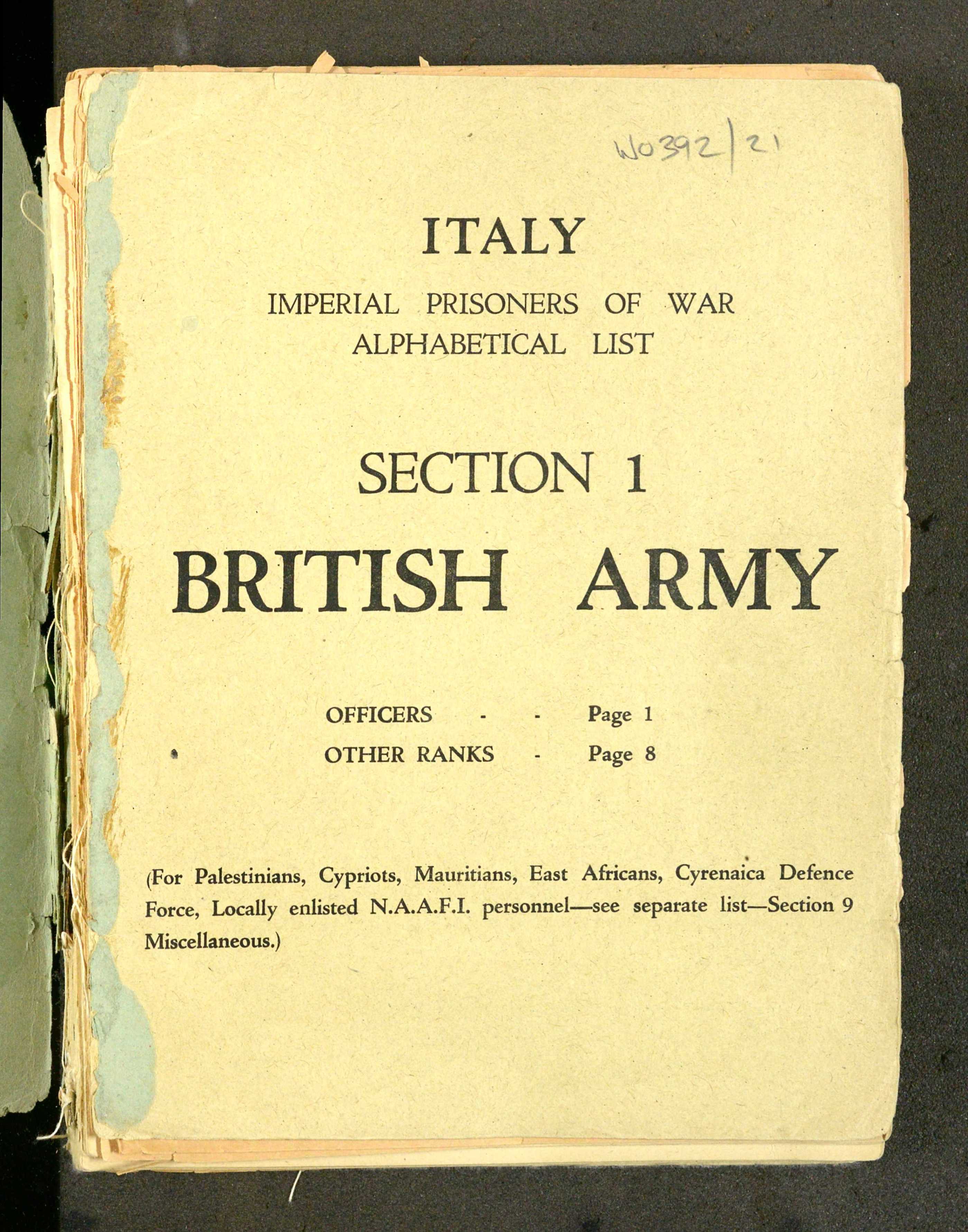 P.G. 21 CHIETI – PG 49 at Fontanellato in Italy – The Story of allied ...